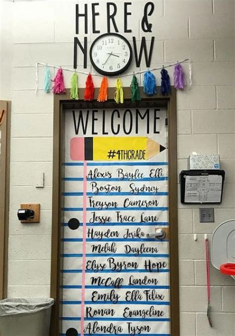 Classroom Door Decoration Ideas Beginning School