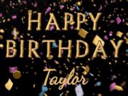 Happy Birthday Taylor S
