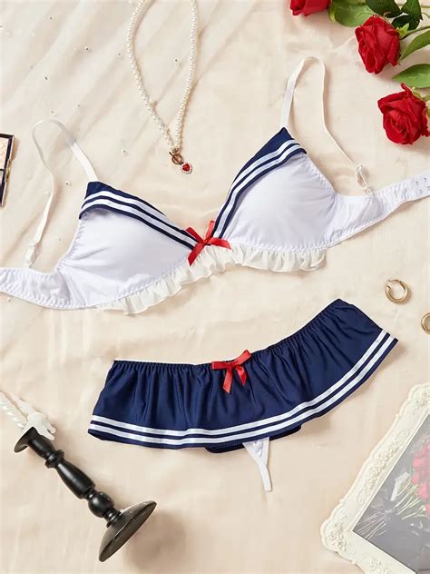 Anime Lingerie Seductive Cosplay Inspired Underwear