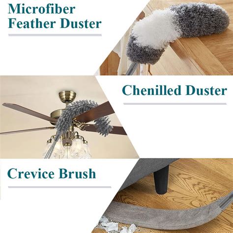 China Telescopic Microfiber Duster Set Suppliers Manufacturers