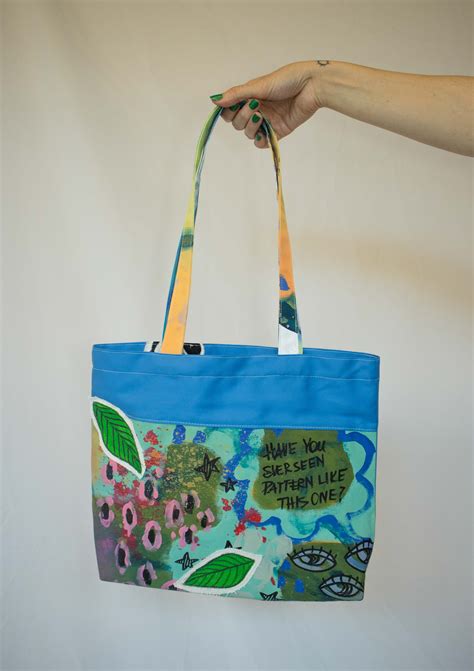 Pattern Bag Im Aube X Stephastique