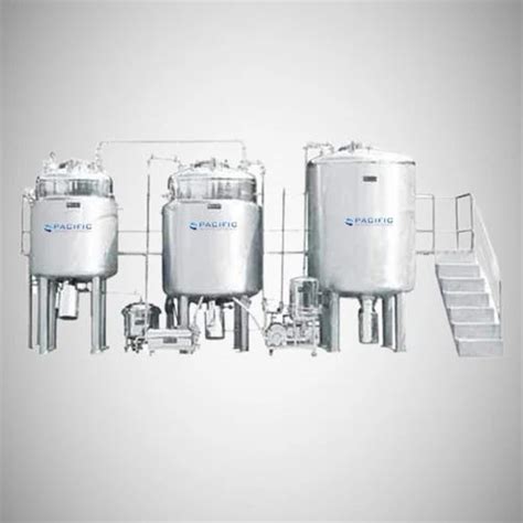 Sugar Syrup Making Machine Capacity 50ltrs To 10kl Model Name Number