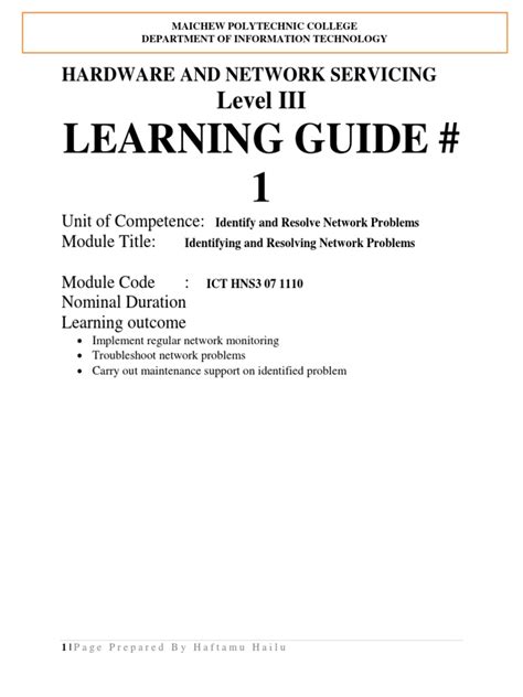 Implementing Regular Network Monitoring And Troubleshooting A Learning