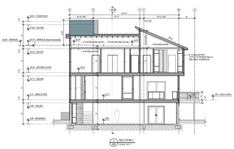 What Are Plans Sections And Elevations