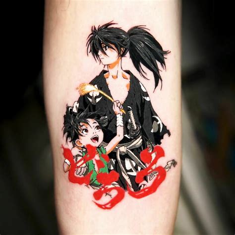 120 Anime Tattoos So Cool They Go Beyond Plus Ultra Bored Panda