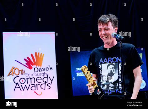 Sam Campbell Winner Of Daves Edinburgh Comedy Award 2022 At The Edinburgh Festival Fringe Stock