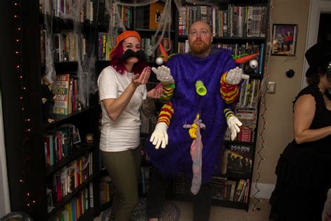 My Geshy Costume And My Friends Jon Darc R Clonehigh