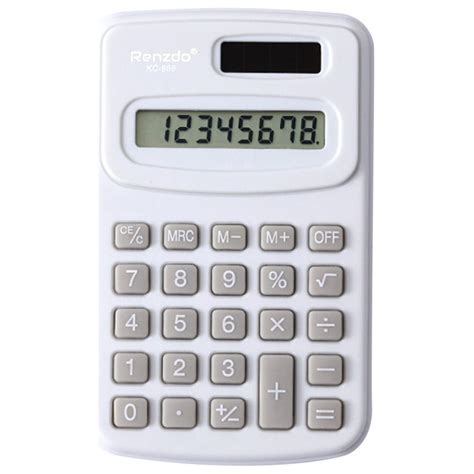 Pocket Calculator Small Battery Powered Calculator Bulk Mini Size 4