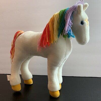 Mattel 1983 Rainbow Brite Plush Horse Starlite 12 Stuffed Animal