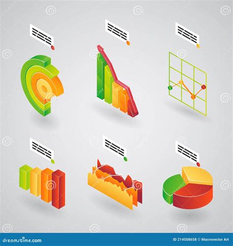 Analytical Charts For Infographics Stock Vector Illustration Of Infographics Circle 214508658