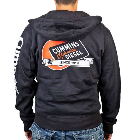 Cummins Fleece Jacket With Red Ball Logo Large 29409 L Shop Cummins