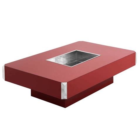 Red Laminated Italian Cocktail Table Cocktail Tables Antique And