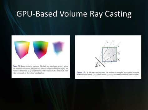 Ppt Advanced Illumination Techniques For Gpu Based Volume Raycasting
