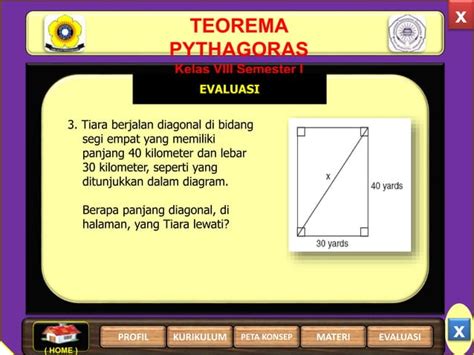 Ppt Teorema Pythagoras Pptx