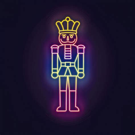 Nutcracker Icon Neon Astronomy Outdoors Free Photo Illustration Rawpixel
