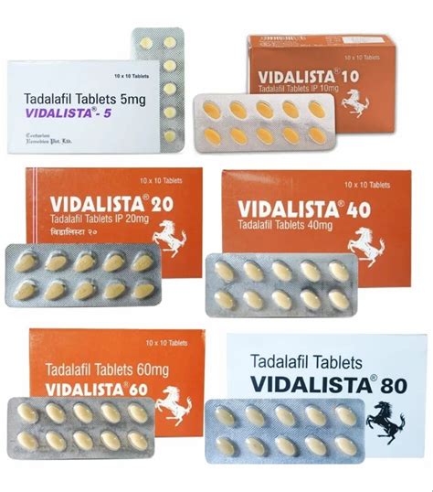 Vidalista Generic Cialis Tadalafil Tablets At ₹ 222strip Tadalafil Tablets In Nagpur Id