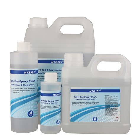 1 Gallon Kit Crystal Clear Bar Table Top Epoxy Resin Coating For Wood Tabletop Clear Epoxy