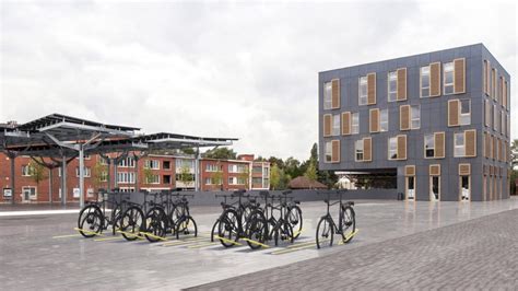 Milou Bergs Bicycle Rack Takes Up Less Visual Noise Than Its