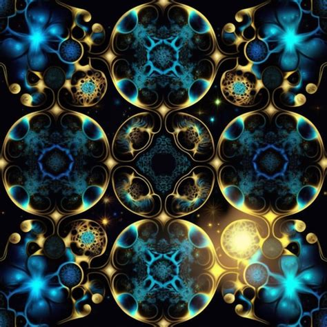 Premium Photo Cosmic Pattern