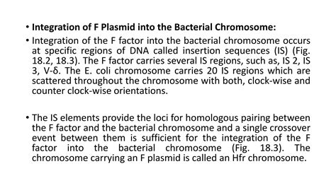 F Plasmid Organisation Pptx