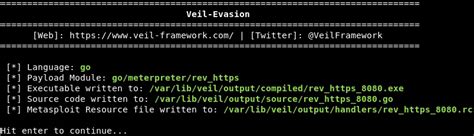 Generating A Veil Backdoor Ethical Hacking