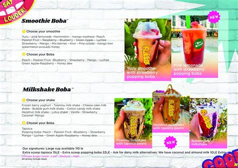 Menu At Bubble Cafe Cairo أمام عماره البنك الاهلى، 27 El Mansour Mohammed