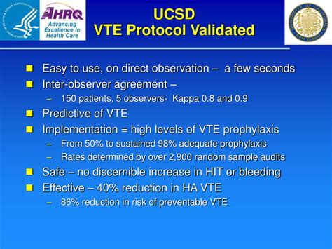 Ppt Reducing Hospital Acquired Venous Thromboembolisms Vte