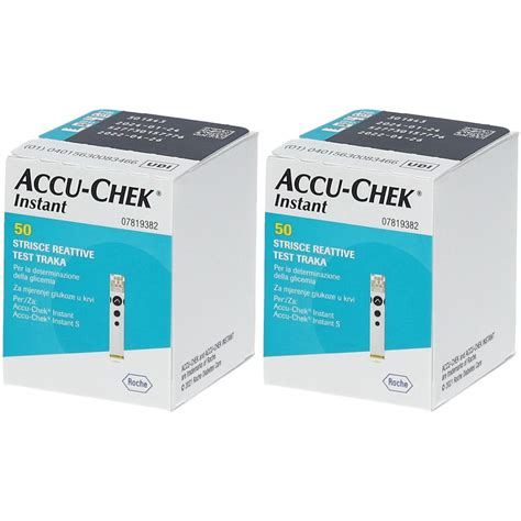 Accu Chek® Instant Teststreifen 2x50 St Shop Apotheke
