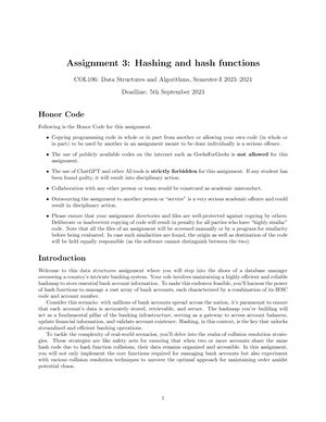 Hashing Practice Problems Practice Sheet I Hashing COL Data Structures And Algorithms