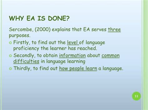 Error Analysis Lecture Pptx Educational Assessment Education