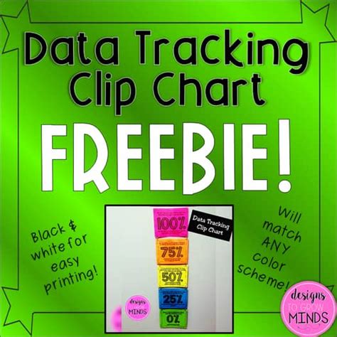 Data Tracking Posters By Designs To Grow Minds By Creatively Erika Gee
