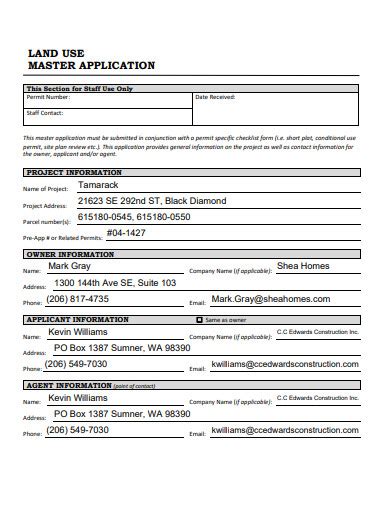 Free 16 Master Application Samples In Ms Word Pdf