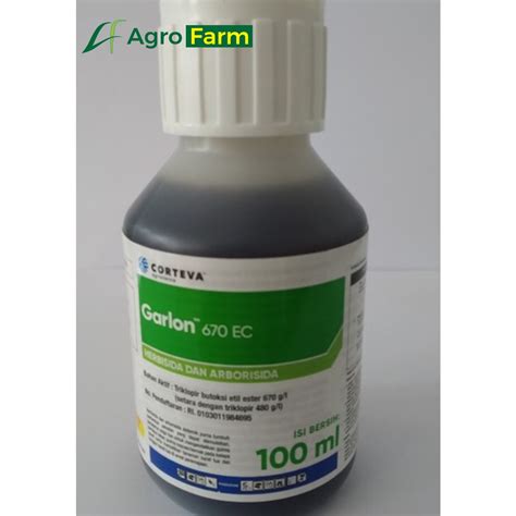 Jual Garlon 100 Ml 670 Ec Herbisida Racun Rumput Pohon Kayu Garlon