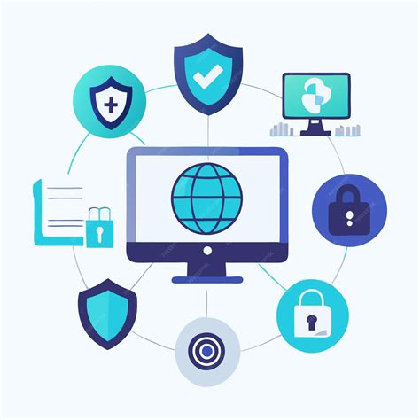 Premium Vector Cyber Security Infographics Vector Resources