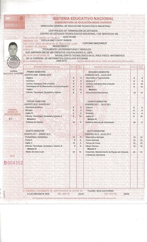Certificado De Bachillerato En Línea Certificado Medico Escolar