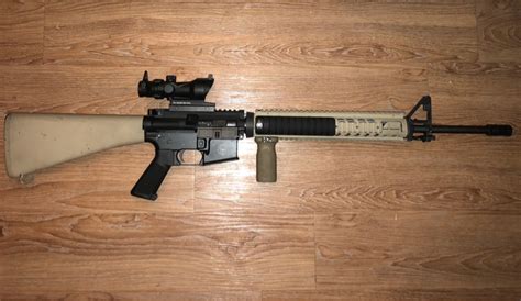 Sold We M16a4 Hopup Airsoft