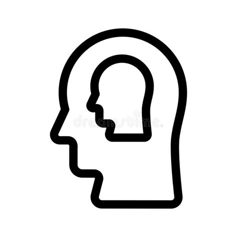 Character Identity Icon Stock Vector Illustration Of Meticulously