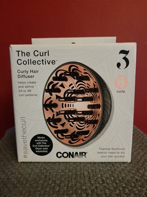 Conair The Curl Collective Coily Hair Diffuser 2a 3b Curl Patterns Ebay