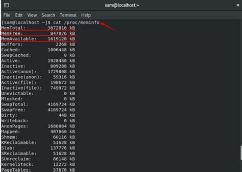 5 ways to check how much ram is installed and used on centos 8 vitux