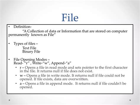 File Handling In C Programming Pdf