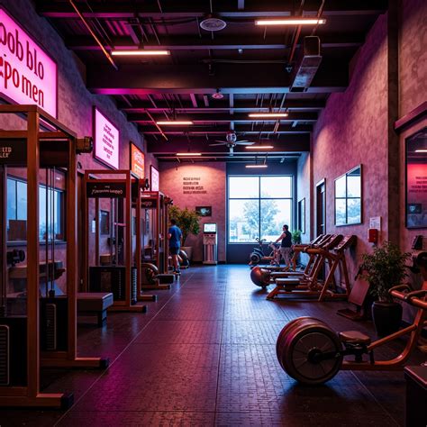 High Tech Style Fitness Club Architecture Design Ideas