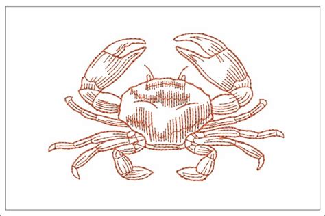 Crab Embroidery Design 2276160