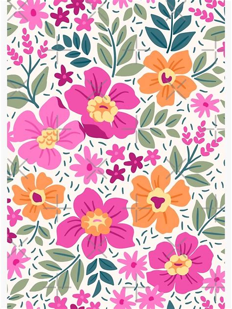 Light Flower Background Pattern
