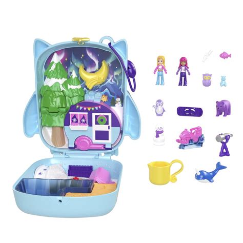 Confira Conjunto De Mini Bonecas E Acessórios Polly Pocket Coruja Mattel Rihappy