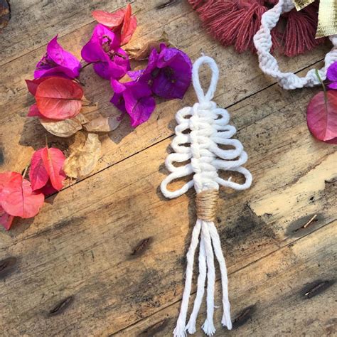 Árvore De Natal Em Macramê Elo7 Produtos Especiais