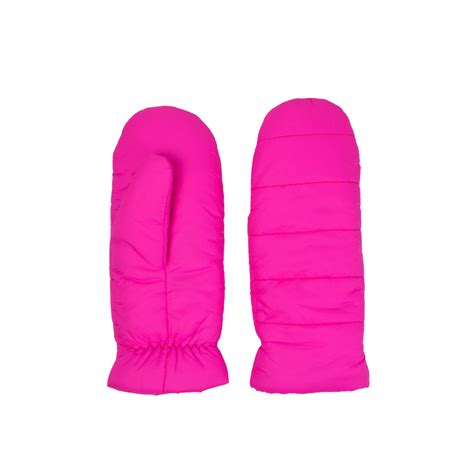 Super Pink Quilted Mittens Boutique Nana