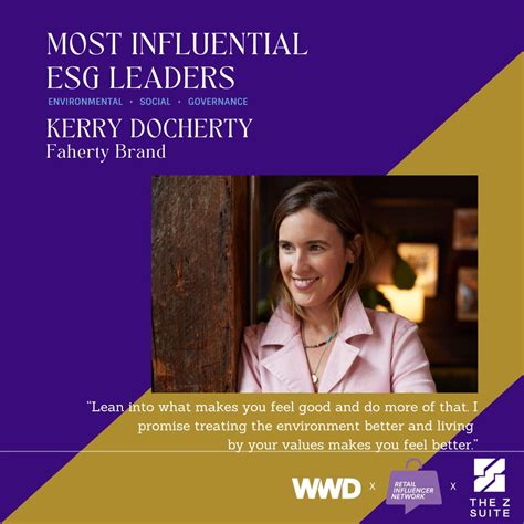 Our Very Own Kerry Docherty Is Being Honored As One Of Wwd Most