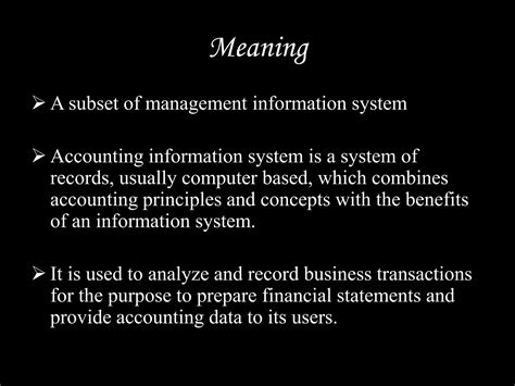 Accounting Information System Pptx