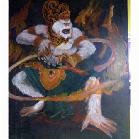 Detail Gambar Hanoman Putih Koleksi Nomer 14