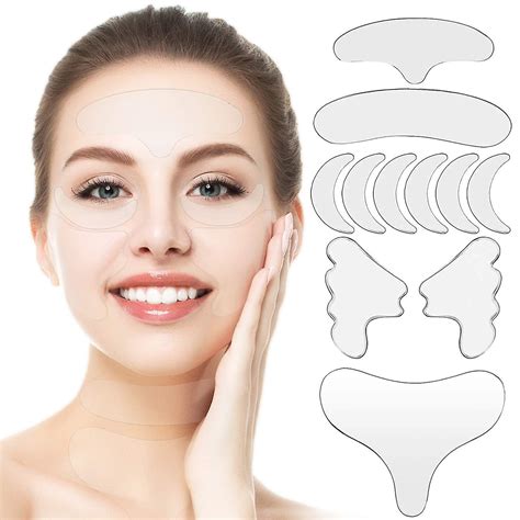 11pcs Facial Anti Wrinkle Patch Anti Aging Facial Anti Wrinkle Pad